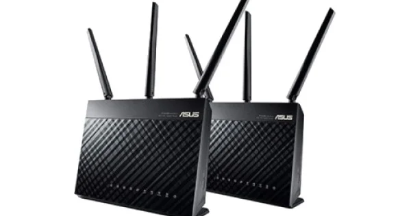 ASUS RT-AC68U AiMesh AC1900 Dual Band Gigabit Wifi Router (2 Pack) price in bd.